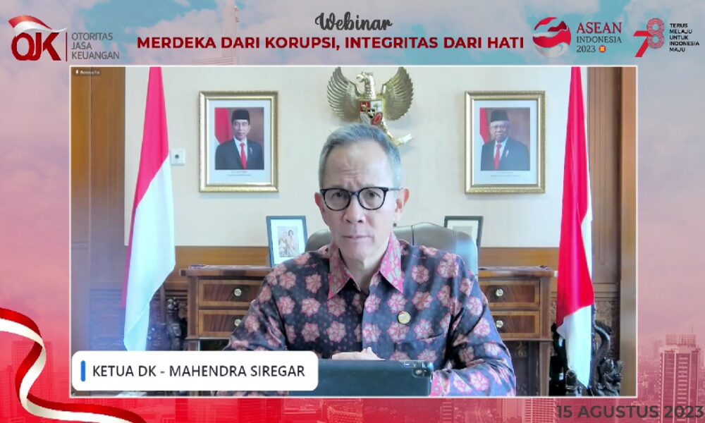 Menjaga Kemerdekaan dengan Membangun Kepercayaan OJK Gelar Webinar Merdeka Dari Korupsi ...